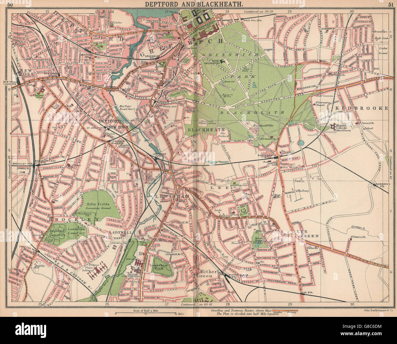 LONDON SE: Deptford Blackheath Greenwich Kidbrooke Brockley New Cross ...