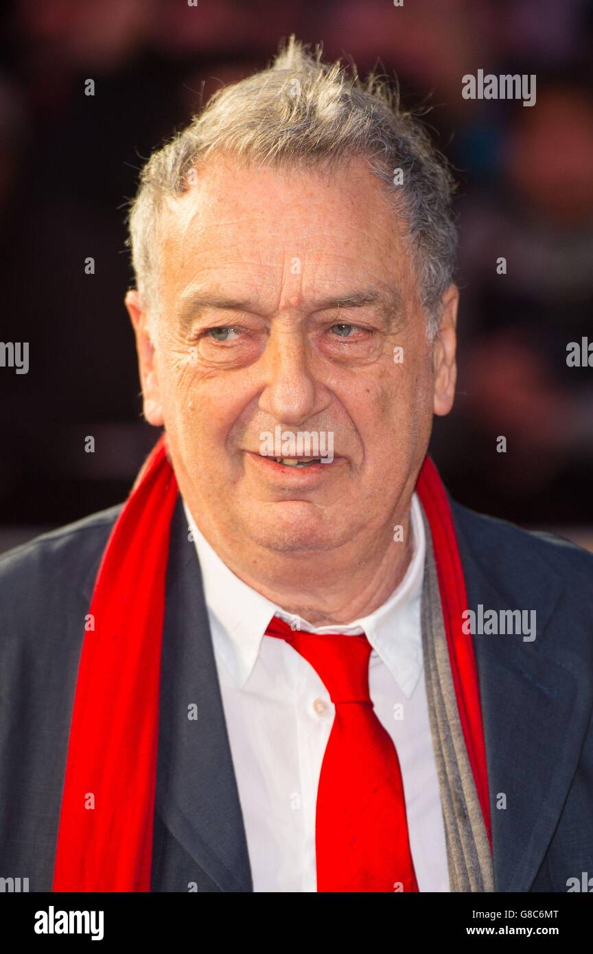 Director Stephen Frears attending the premiere of The Program during ...