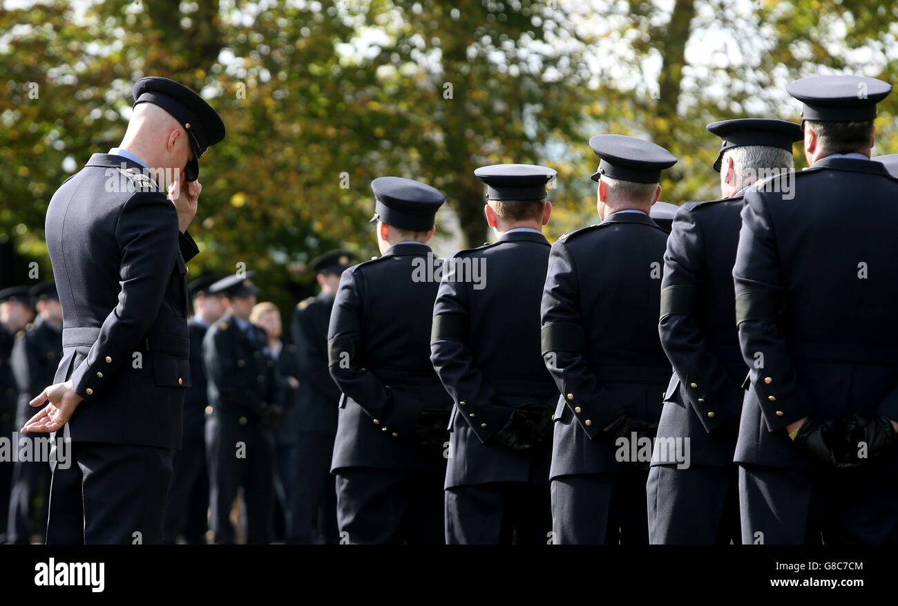 Garda Tony Golden funeral Stock Photo - Alamy