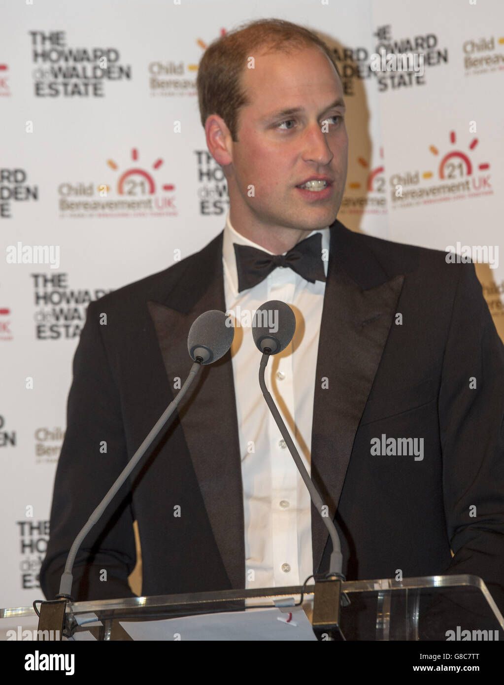 Child Bereavement UK dinner Stock Photo - Alamy