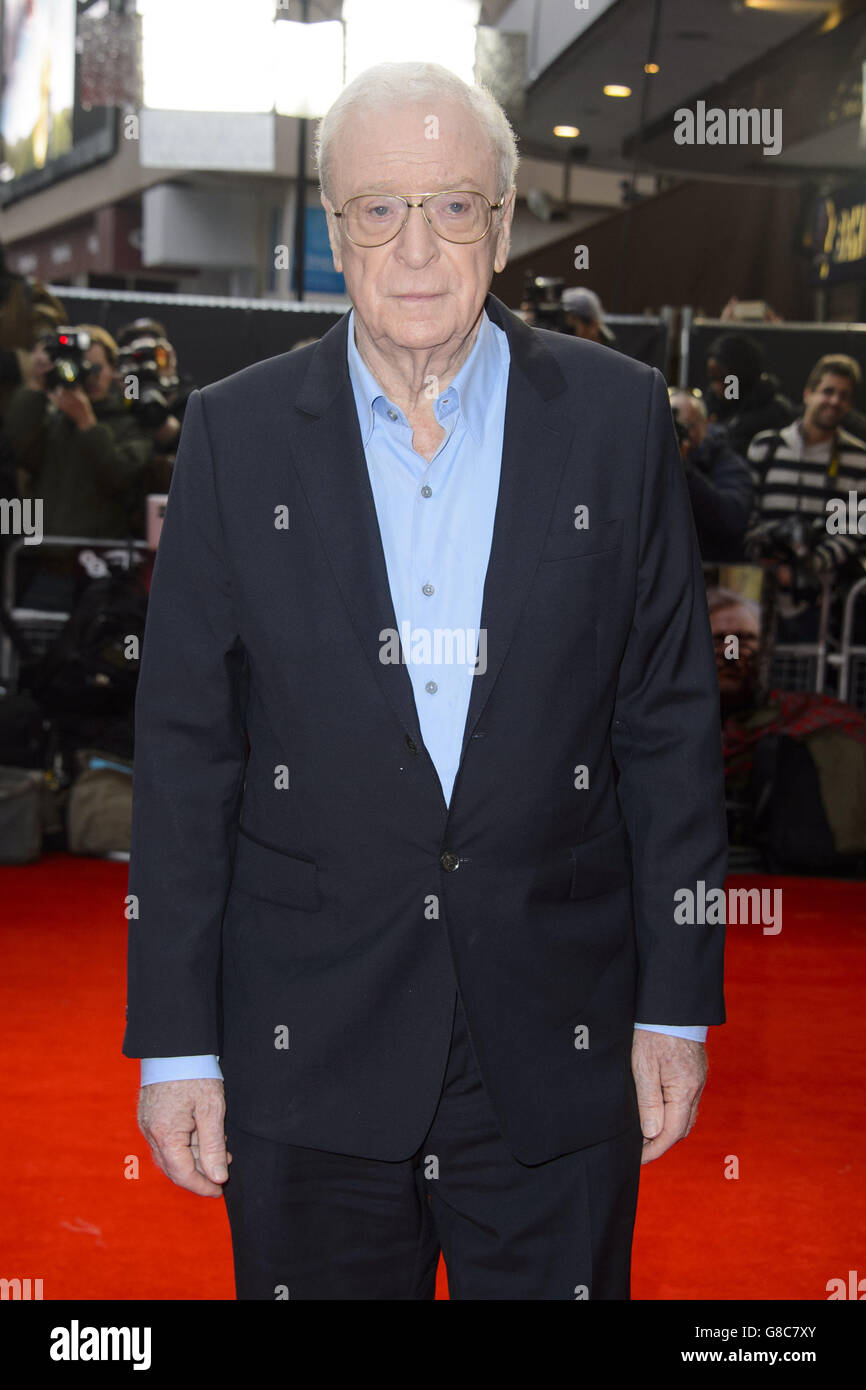 Sir michael caine at the bfi london hi-res stock photography and images ...