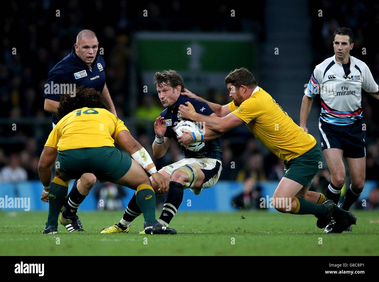 Scotlands peter horne rugby world cup match twickenham stadium hi-res ...
