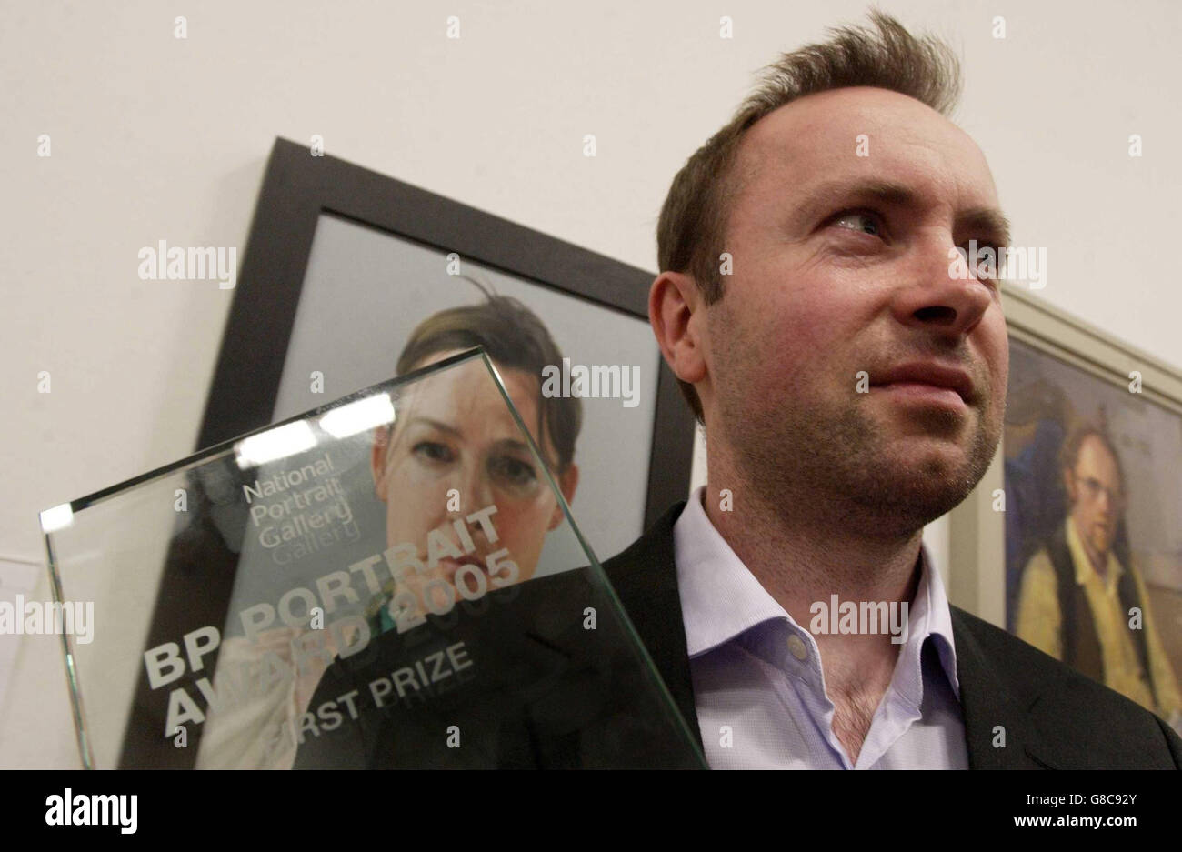 2005 BP Portrait Award - National Portrait Gallery Stock Photo - Alamy