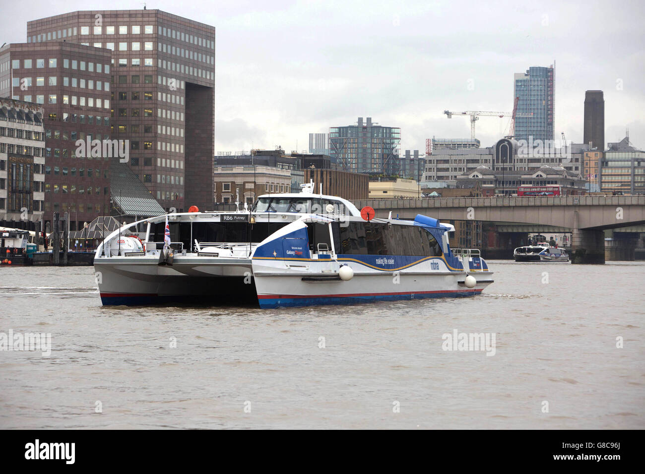 Galaxy Clipper, one of two new catamarans that have travelled over ...