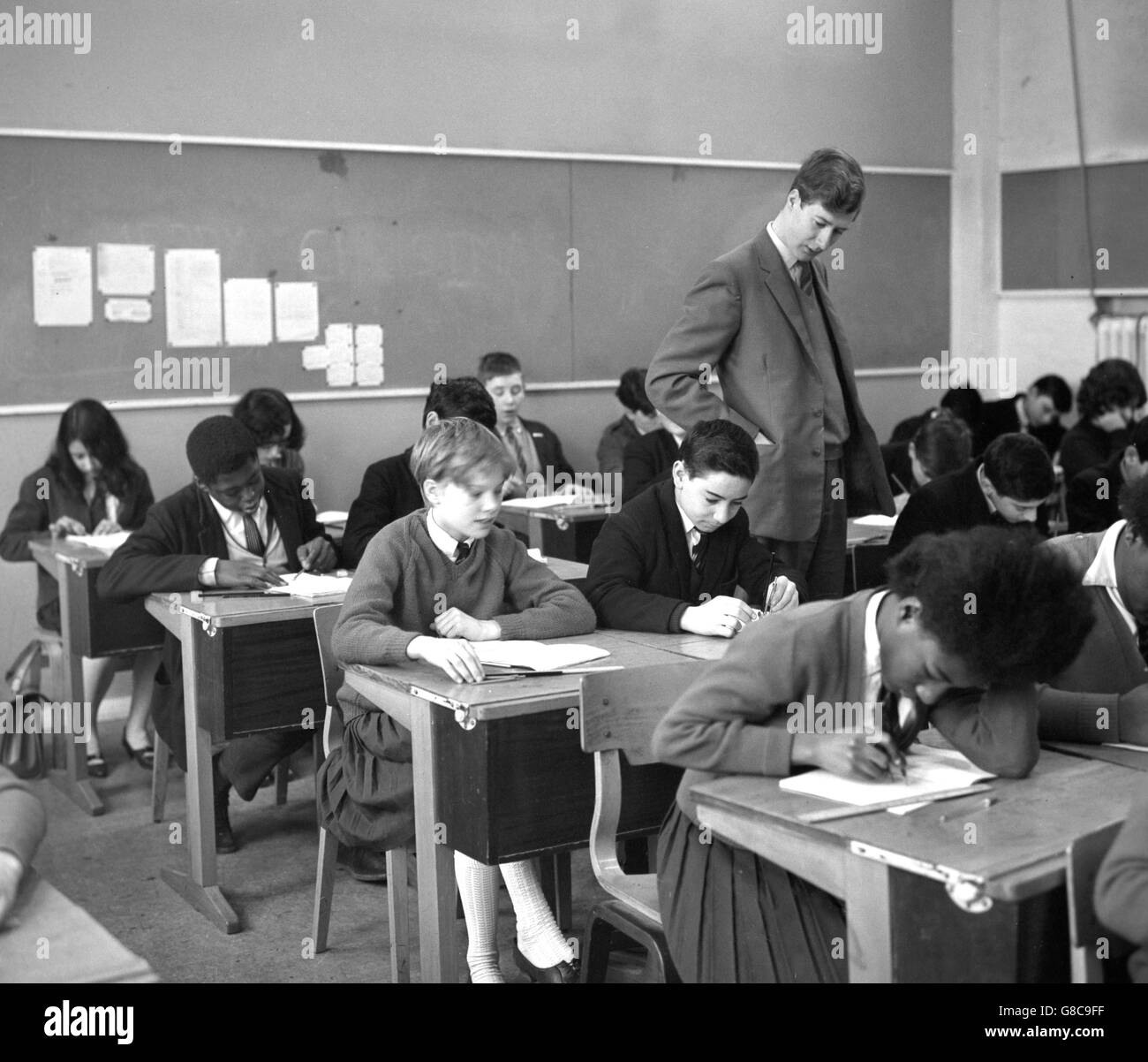 Education - Archway Comprehensive School - Islington, London Stock ...