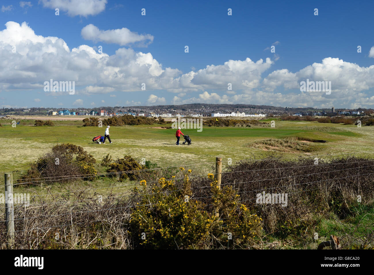 Seaside golf course hi-res stock photography and images - Alamy