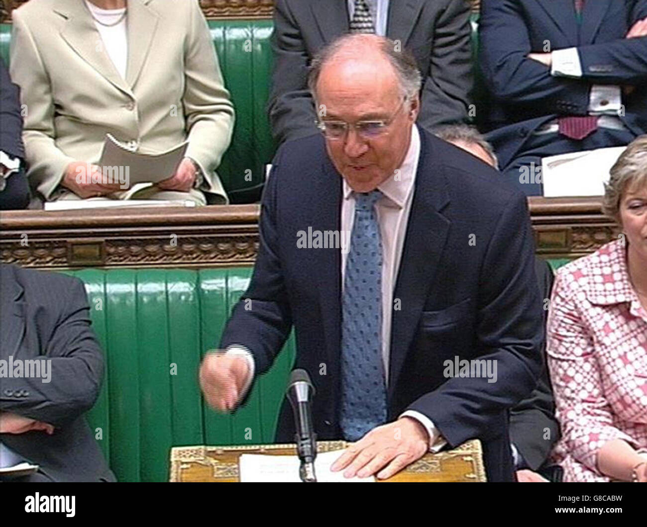 Prime Minister's Questions - House of Commons Stock Photo - Alamy