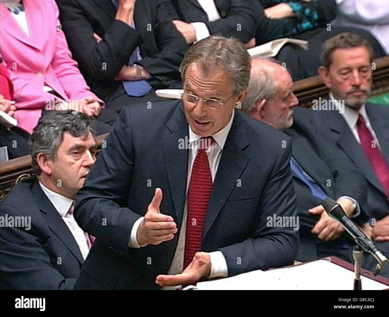 Prime Minister's Questions - House of Commons Stock Photo - Alamy