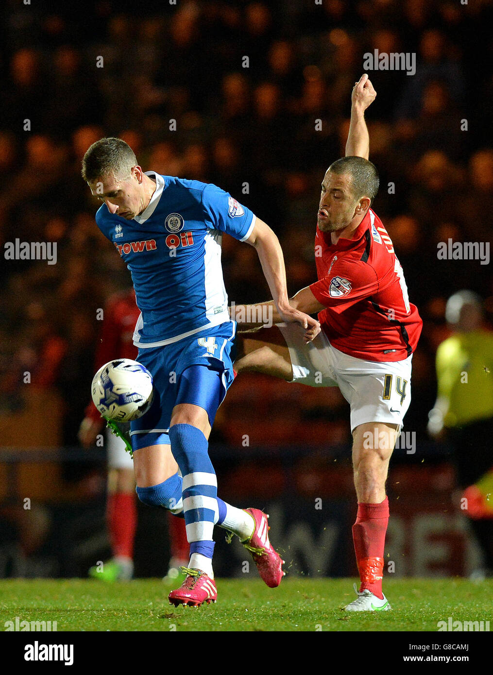 Coventry City's Joe Cole battles for the ball with Rochdale's Jim ...