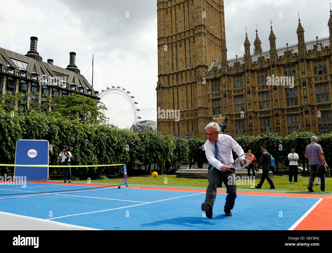 Rt Hon David Bercow MP during the team announcement at New Palace Yard ...