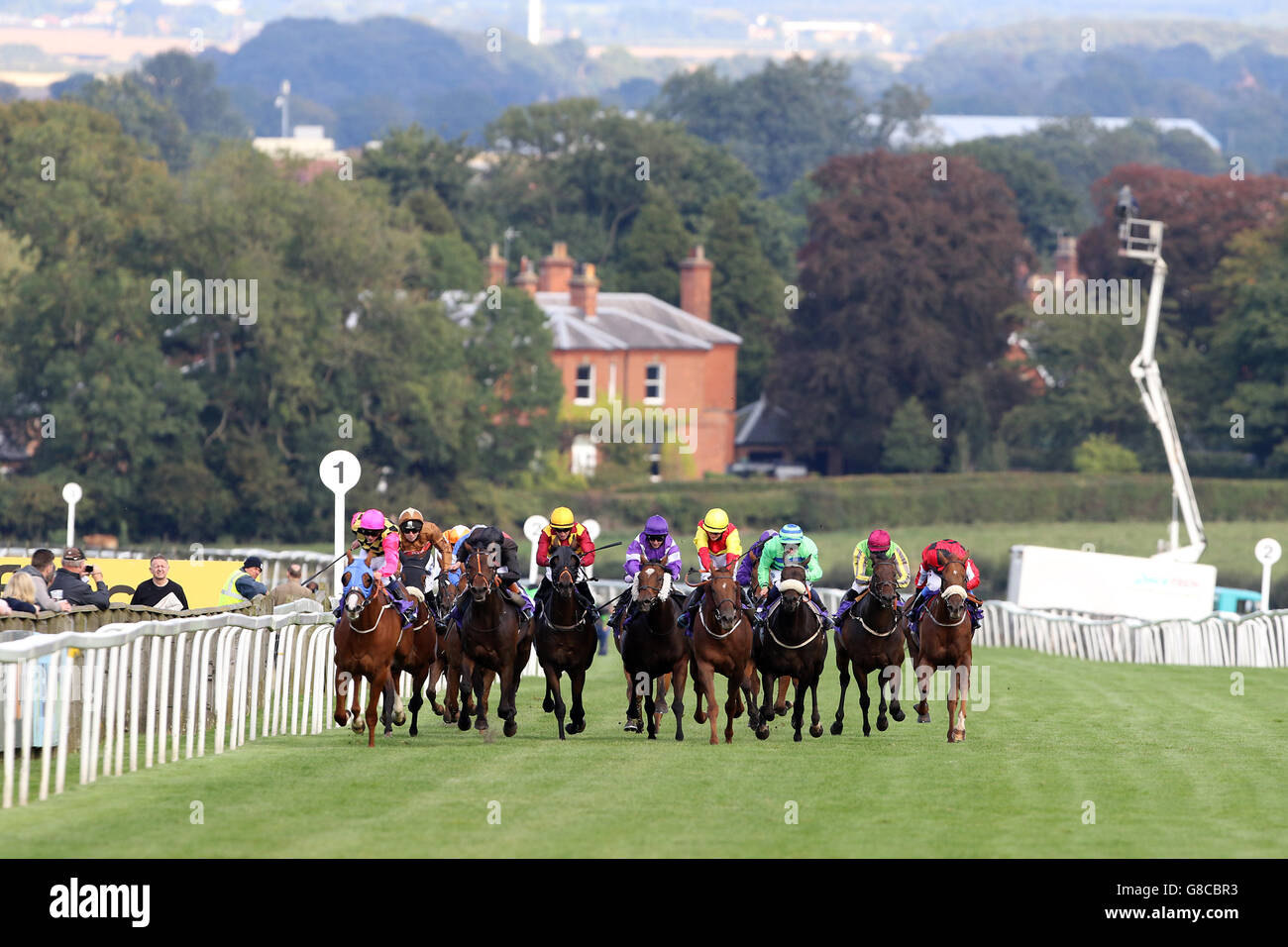 Horse Racing - Beverley Racecourse Stock Photo - Alamy
