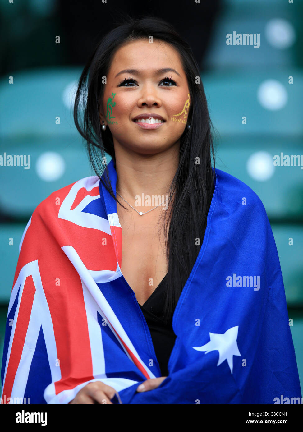 An australia rugby fan hi-res stock photography and images - Alamy