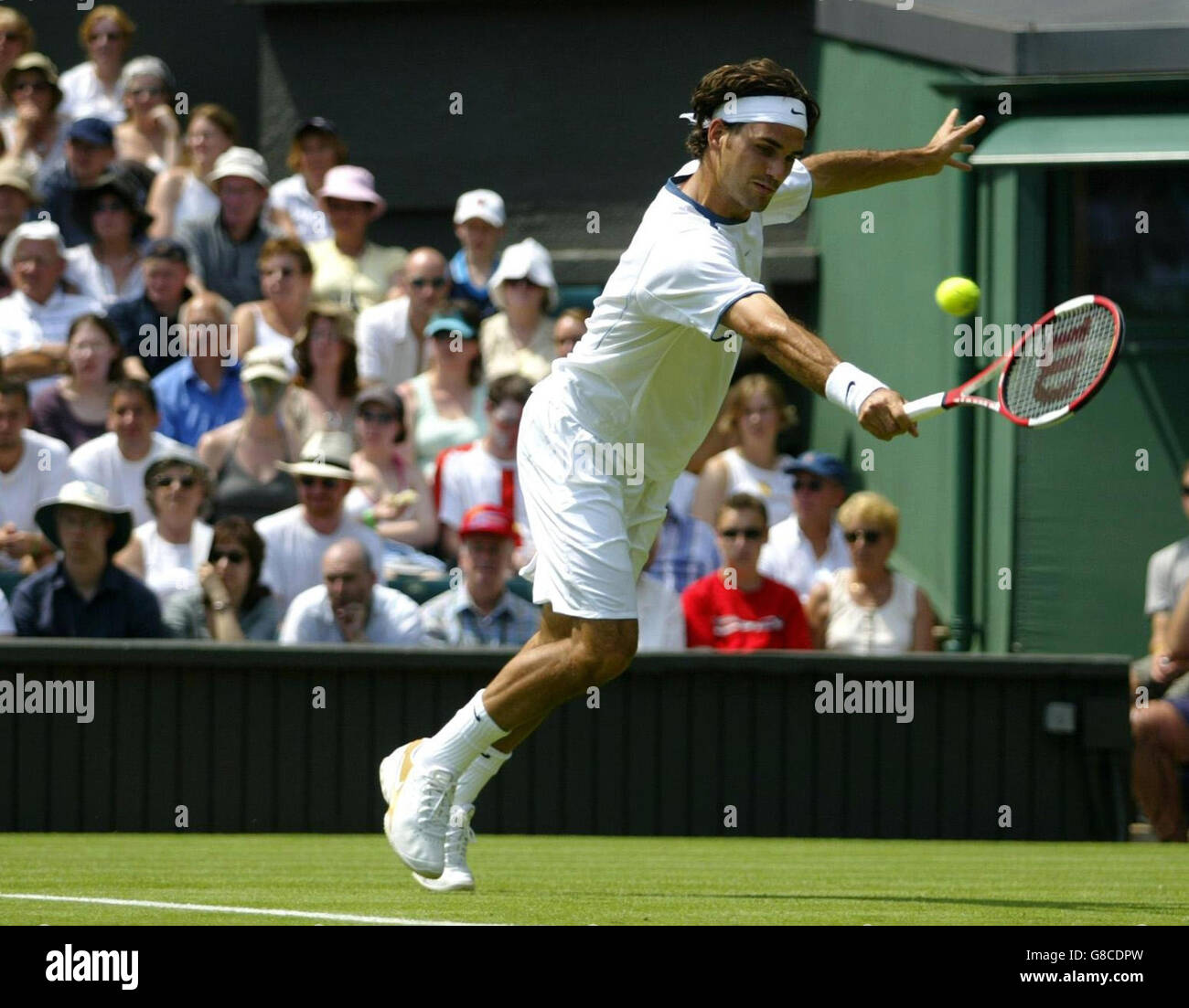 Tennis - Wimbledon Championships 2005 - Men's First Round - Roger ...