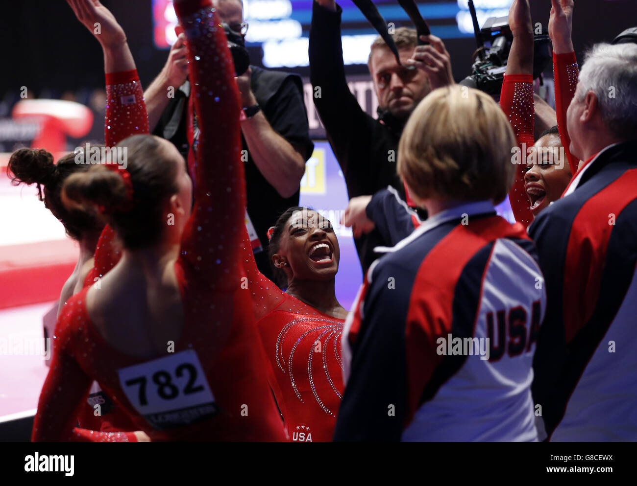 Simone biles hi-res stock photography and images - Alamy