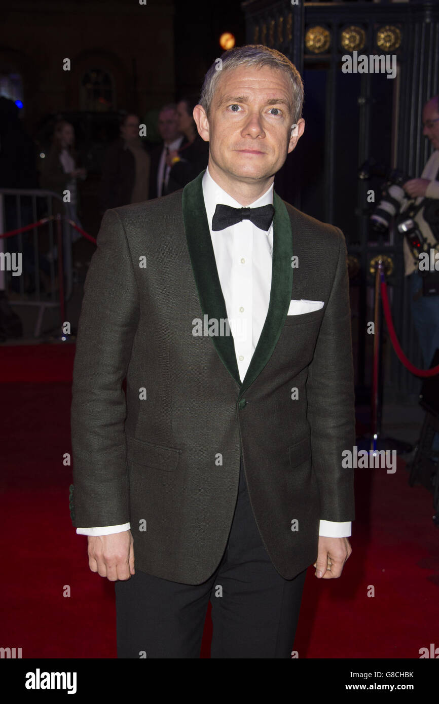 Martin Freeman attending the BFI London Film Festival awards at ...