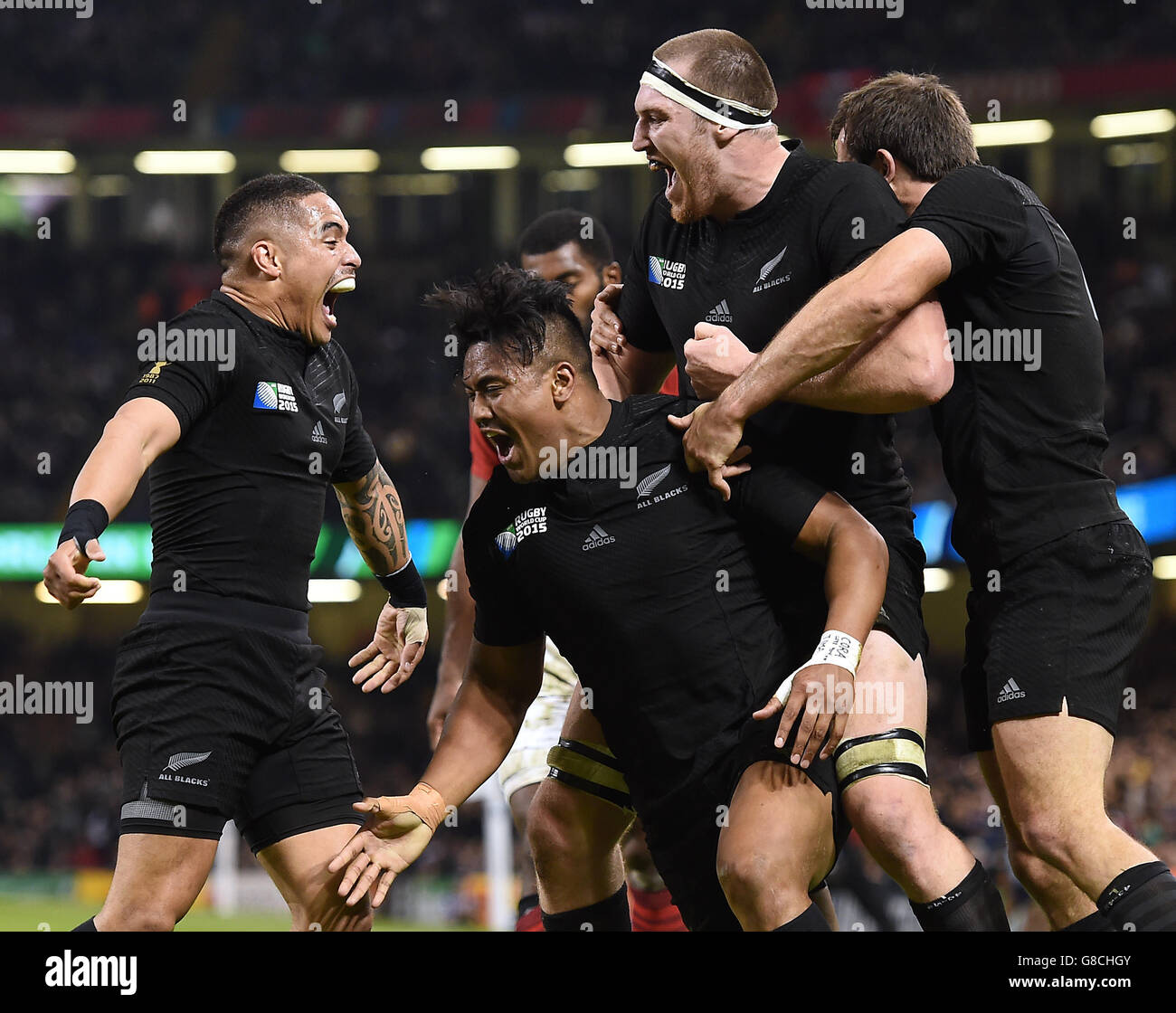 Julian savea rugby world cup france hi-res stock photography and images ...
