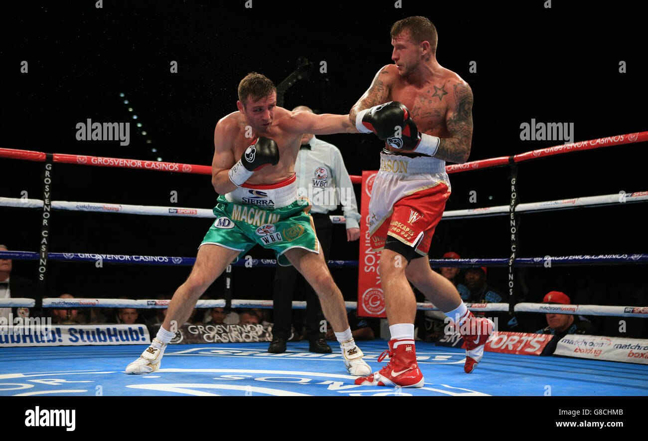 Boxing - Battle of Brum - Barclaycard Arena Stock Photo - Alamy