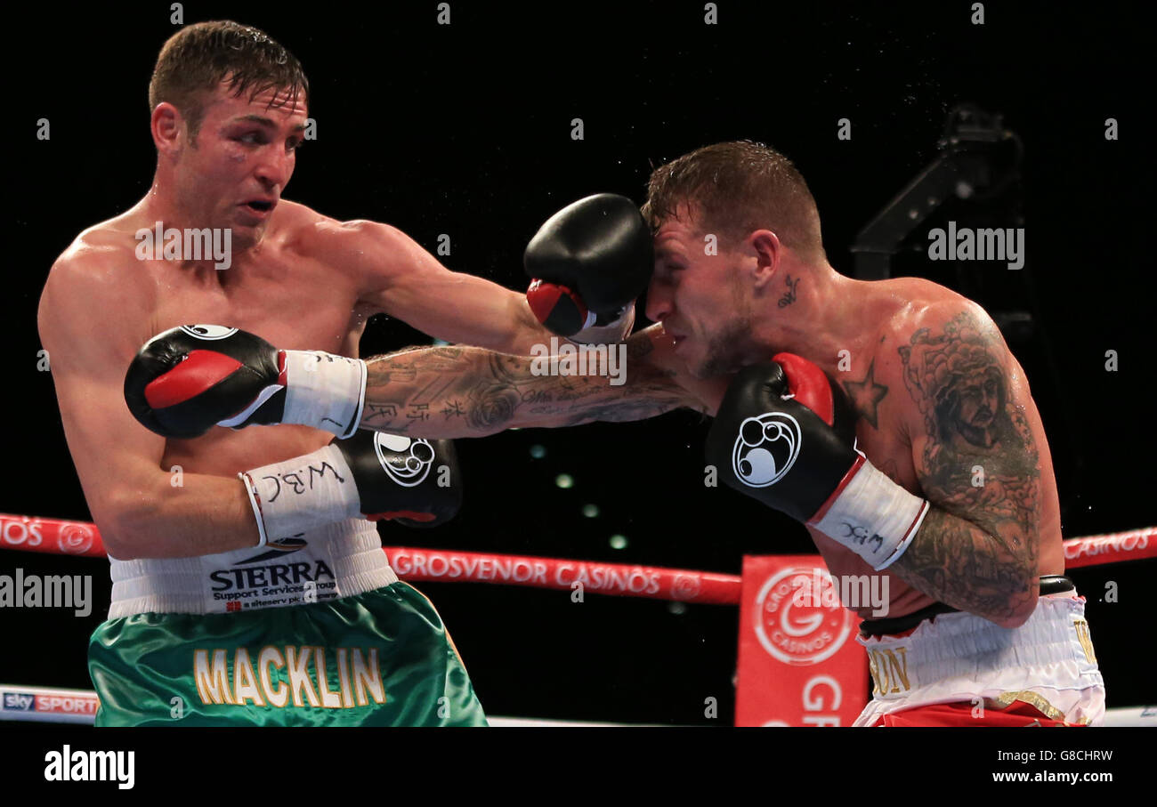 Boxing - Battle of Brum - Barclaycard Arena Stock Photo - Alamy
