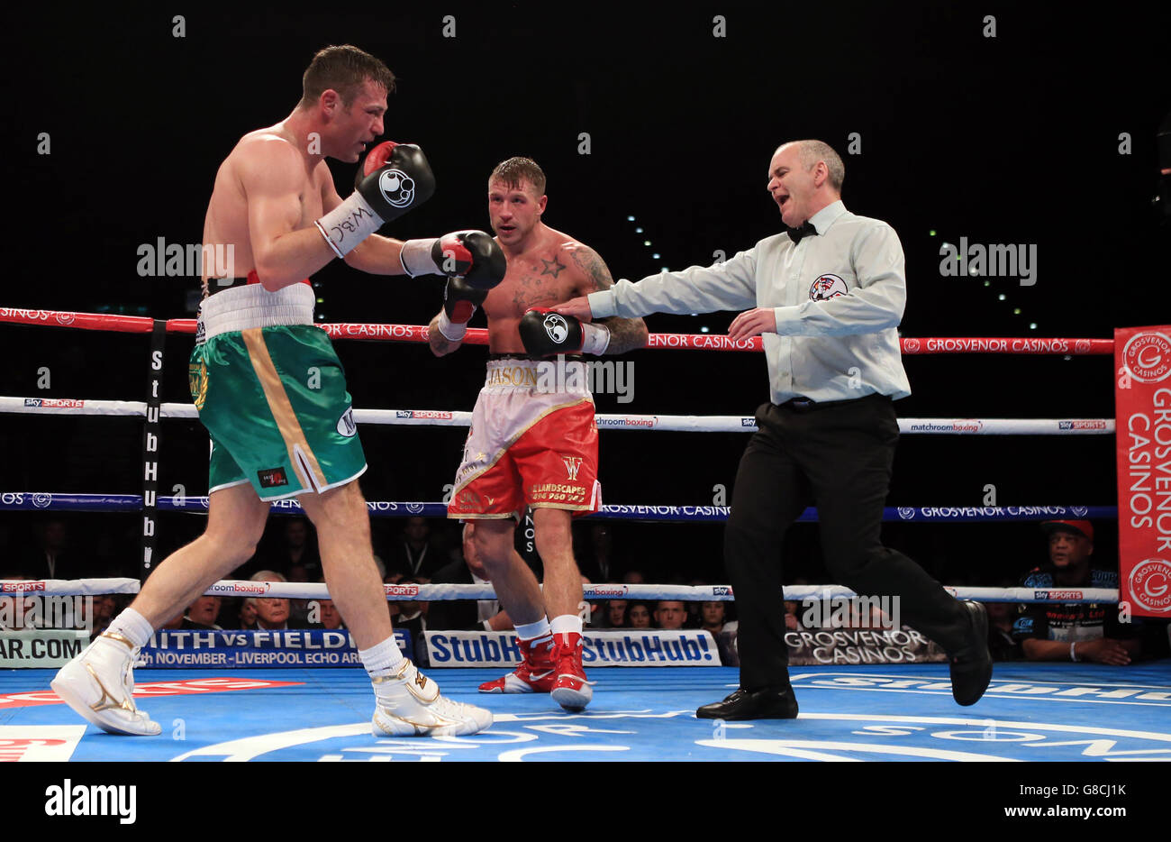 Boxing - Battle of Brum - Barclaycard Arena Stock Photo - Alamy