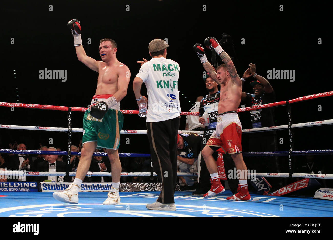 Boxing - Battle of Brum - Barclaycard Arena Stock Photo - Alamy