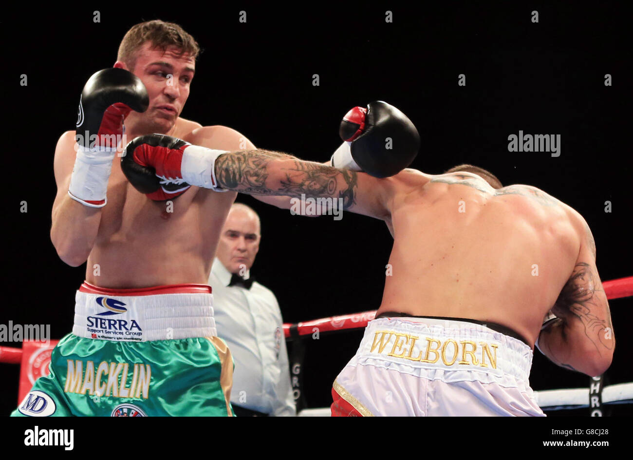 Boxing - Battle of Brum - Barclaycard Arena Stock Photo - Alamy