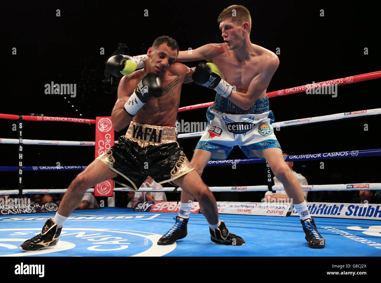 Boxing - Battle of Brum - Barclaycard Arena Stock Photo - Alamy