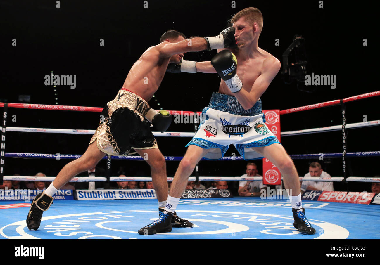 Boxing - Battle of Brum - Barclaycard Arena Stock Photo - Alamy