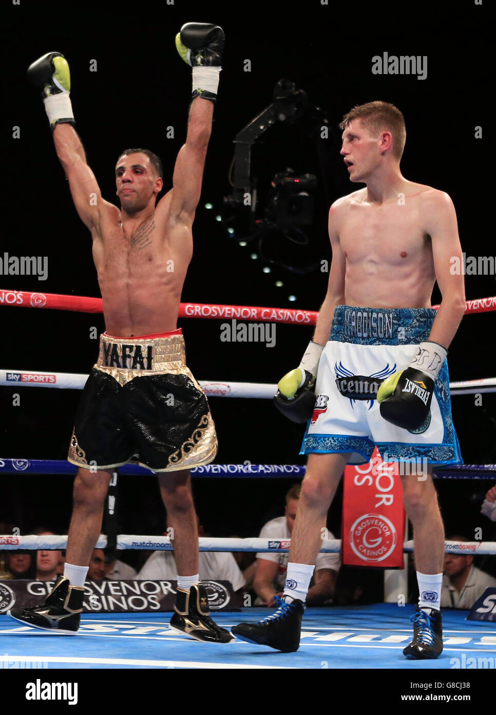 Boxing - Battle of Brum - Barclaycard Arena Stock Photo - Alamy