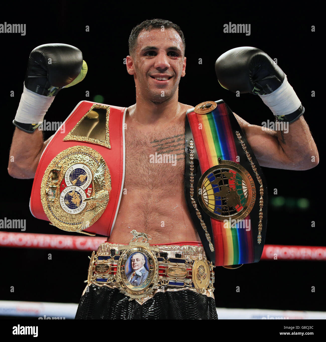 Boxing - Battle of Brum - Barclaycard Arena Stock Photo - Alamy