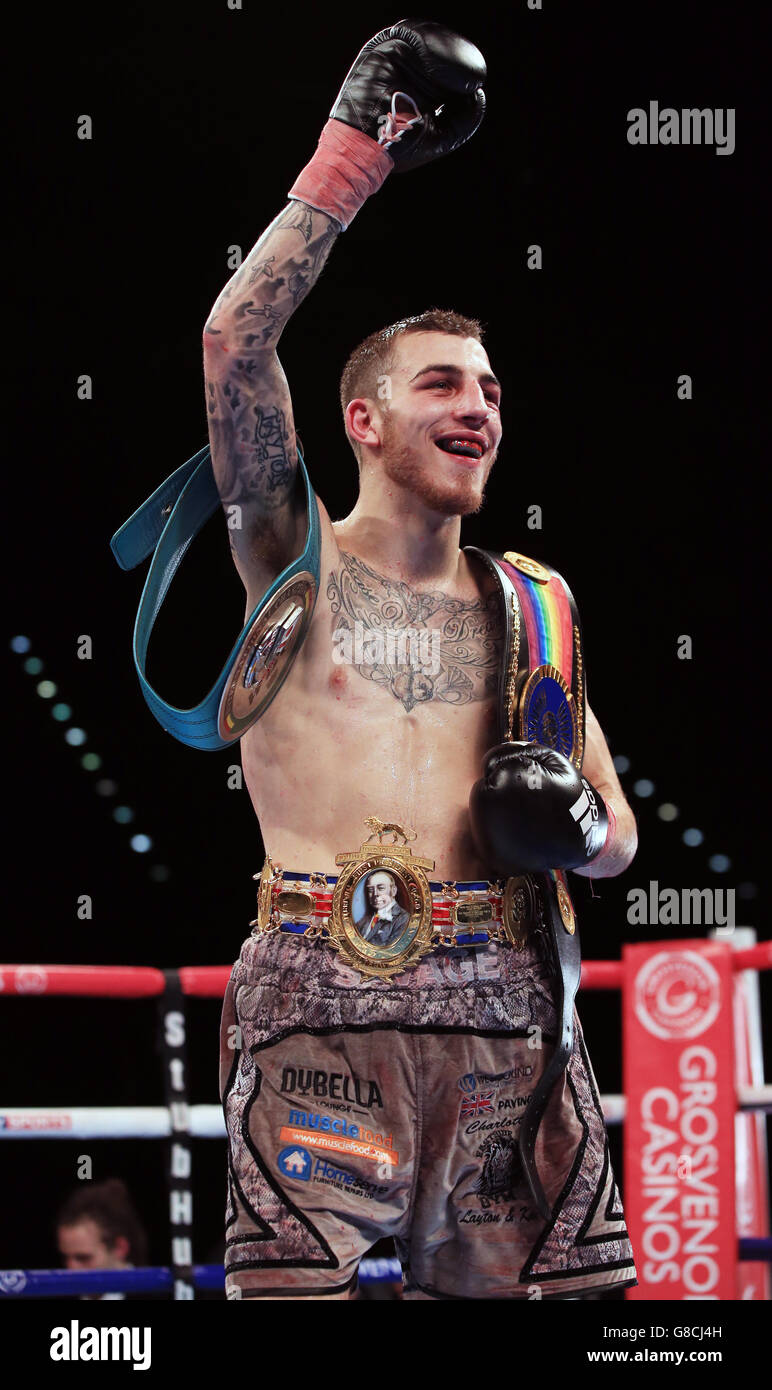 Boxing - Battle of Brum - Barclaycard Arena Stock Photo - Alamy