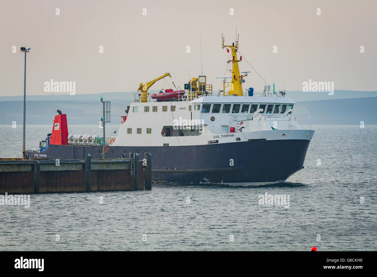 Earl Thorfinn Ferry, Orkney Islands Stock Photo - Alamy