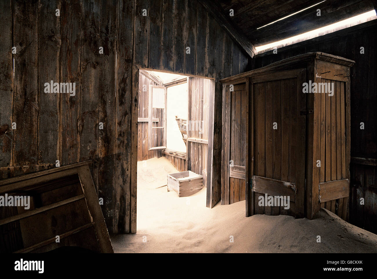 Ghost house, Interior, Namibia. Art Stock Photo - Alamy