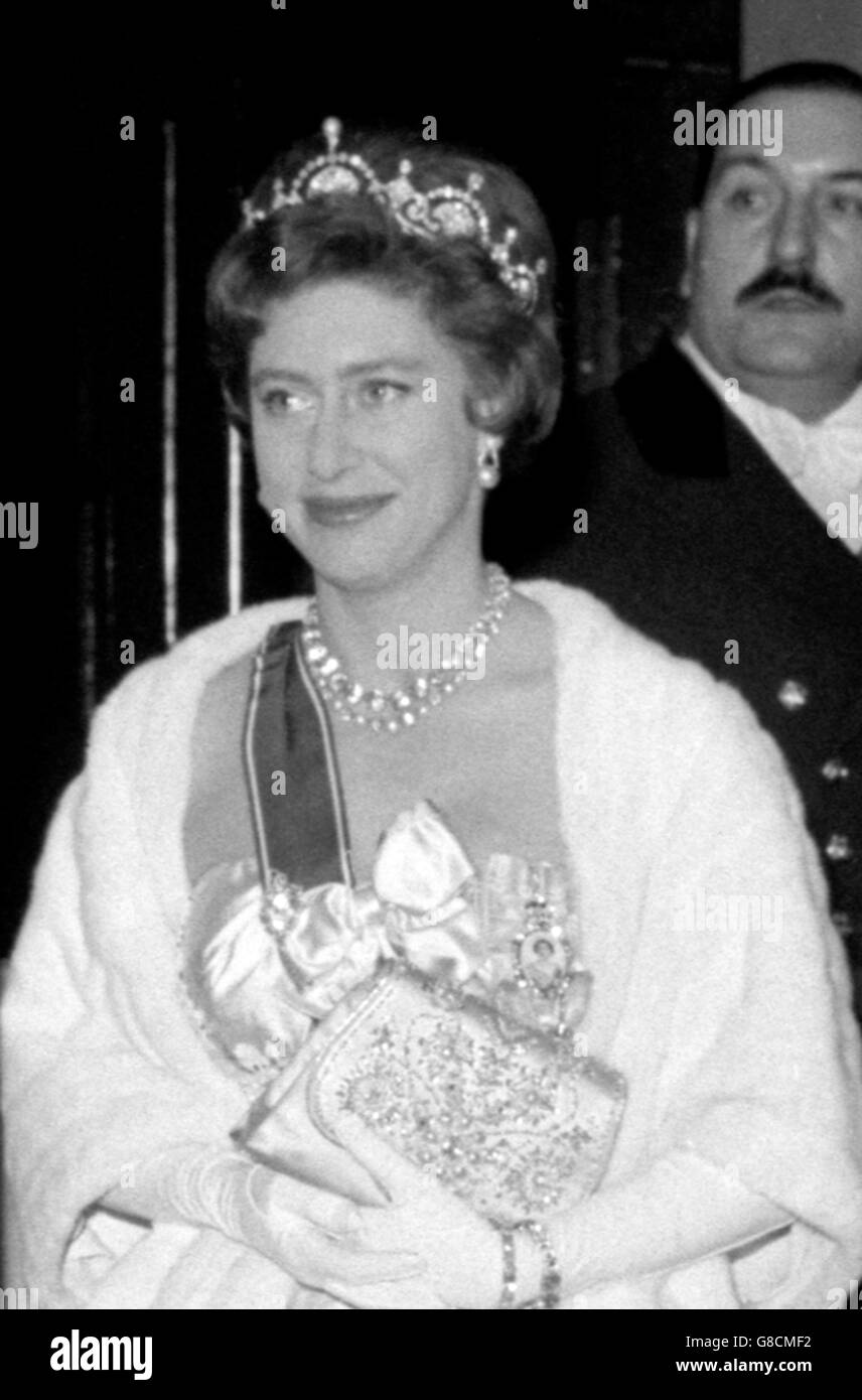 Princess Margaret as she arrives at the Royal Opera House in Covent ...