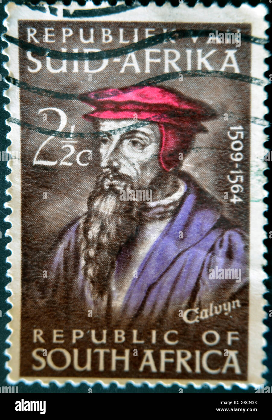 REPUBLIC OF SOUTH AFRICA - CIRCA 1964: A stamp printed in RSA shows ...