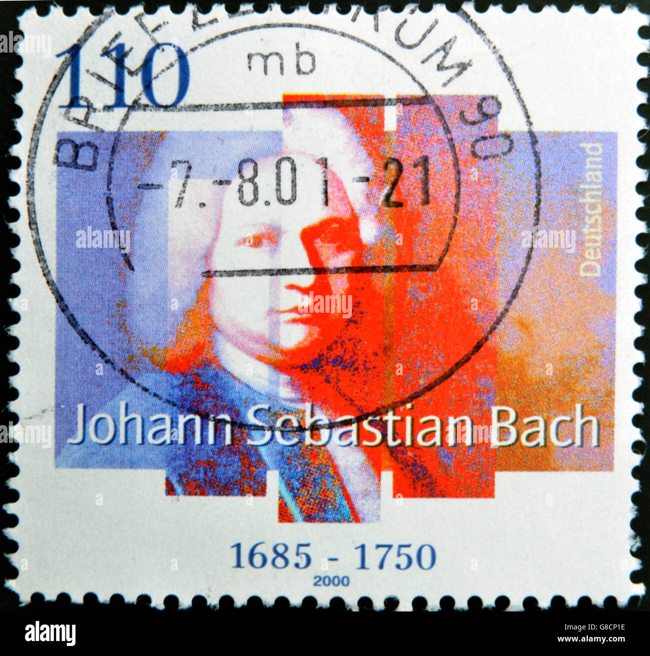 GERMANY - CIRCA 2000: A Stamp printed in the Germany shows portrait of ...