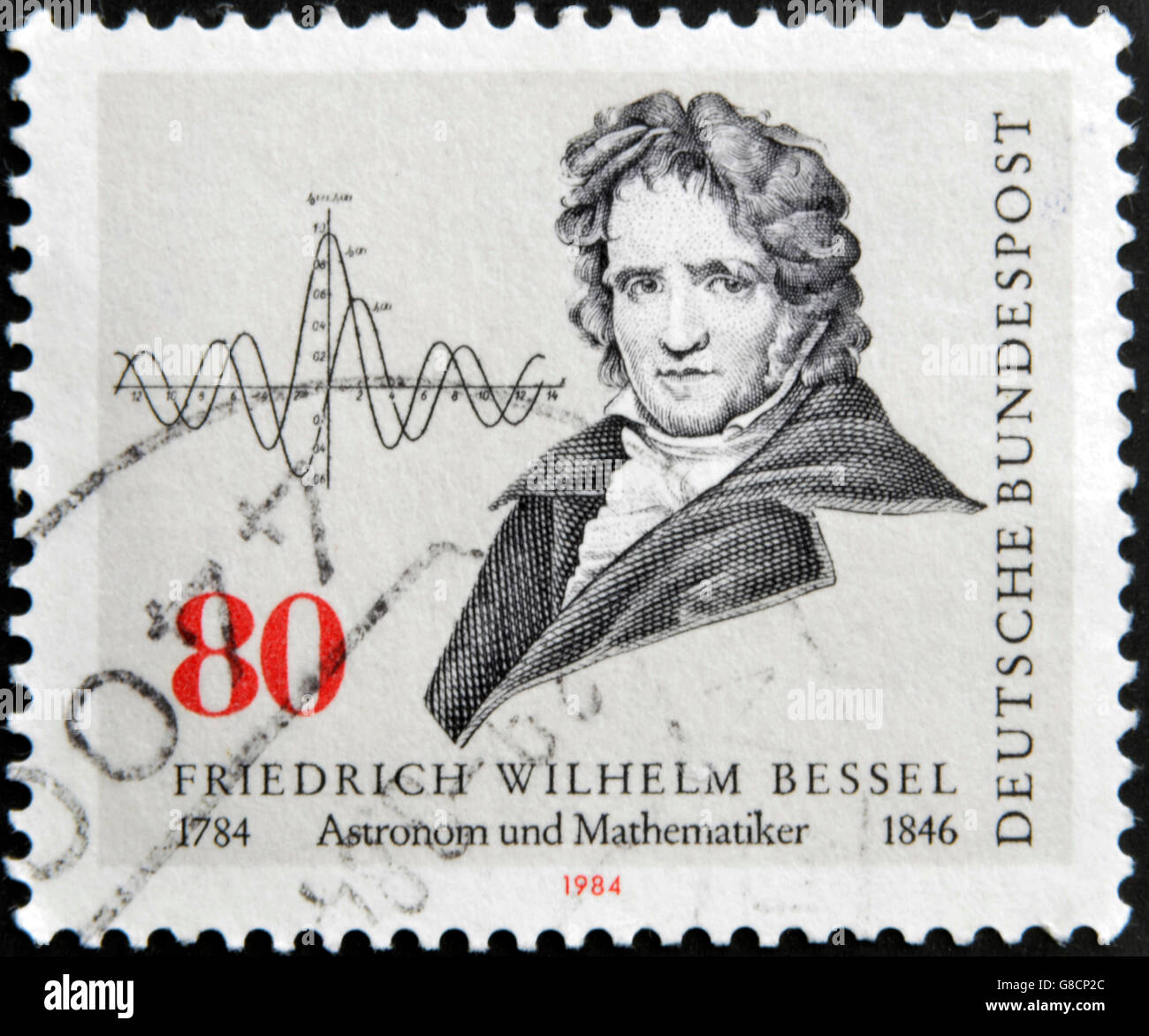 GERMANY - CIRCA 1984: stamp printed in Germany shows Friedrich Wilheln ...