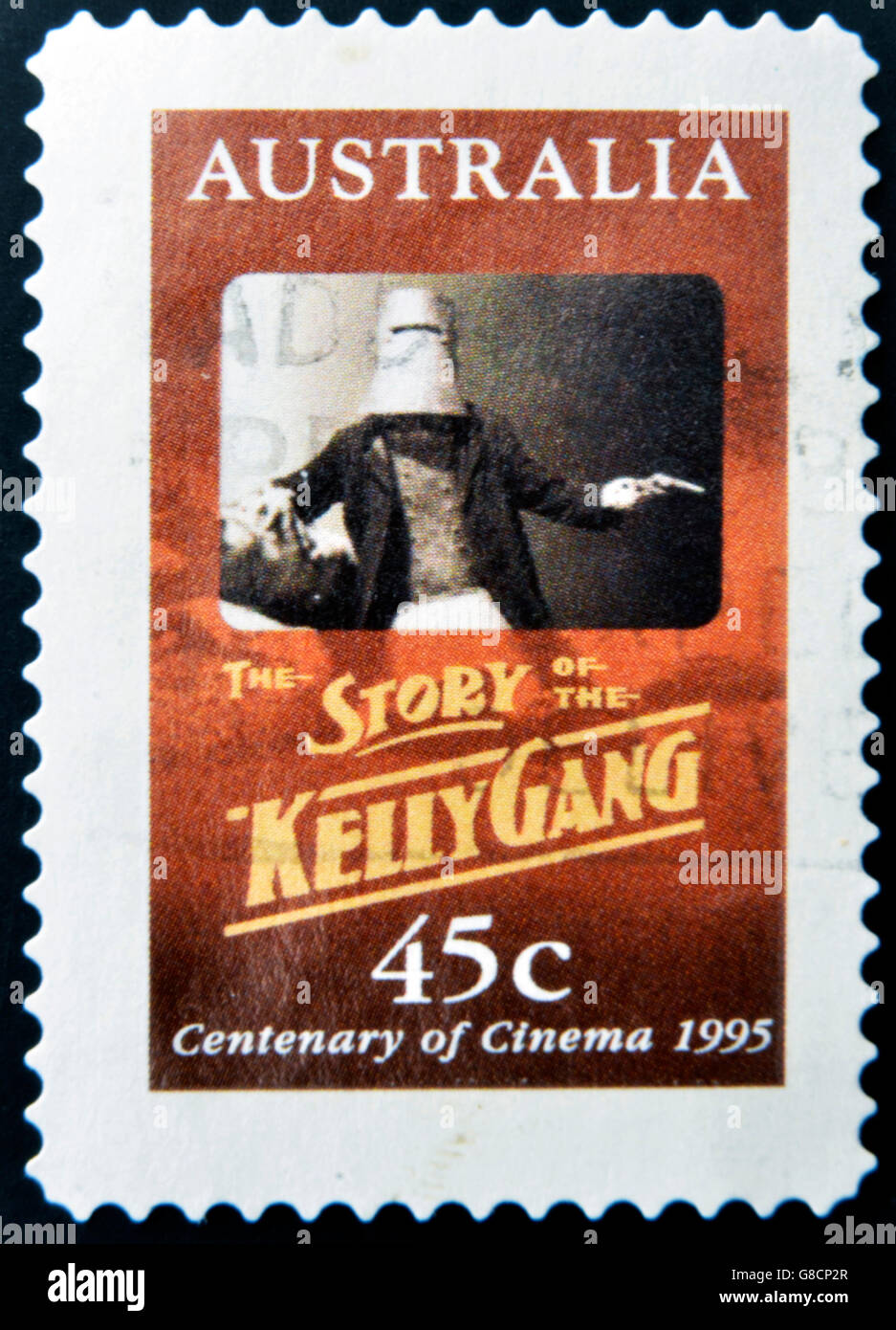 AUSTRALIA - CIRCA 1995: A stamp printed in Australia shows the story of ...
