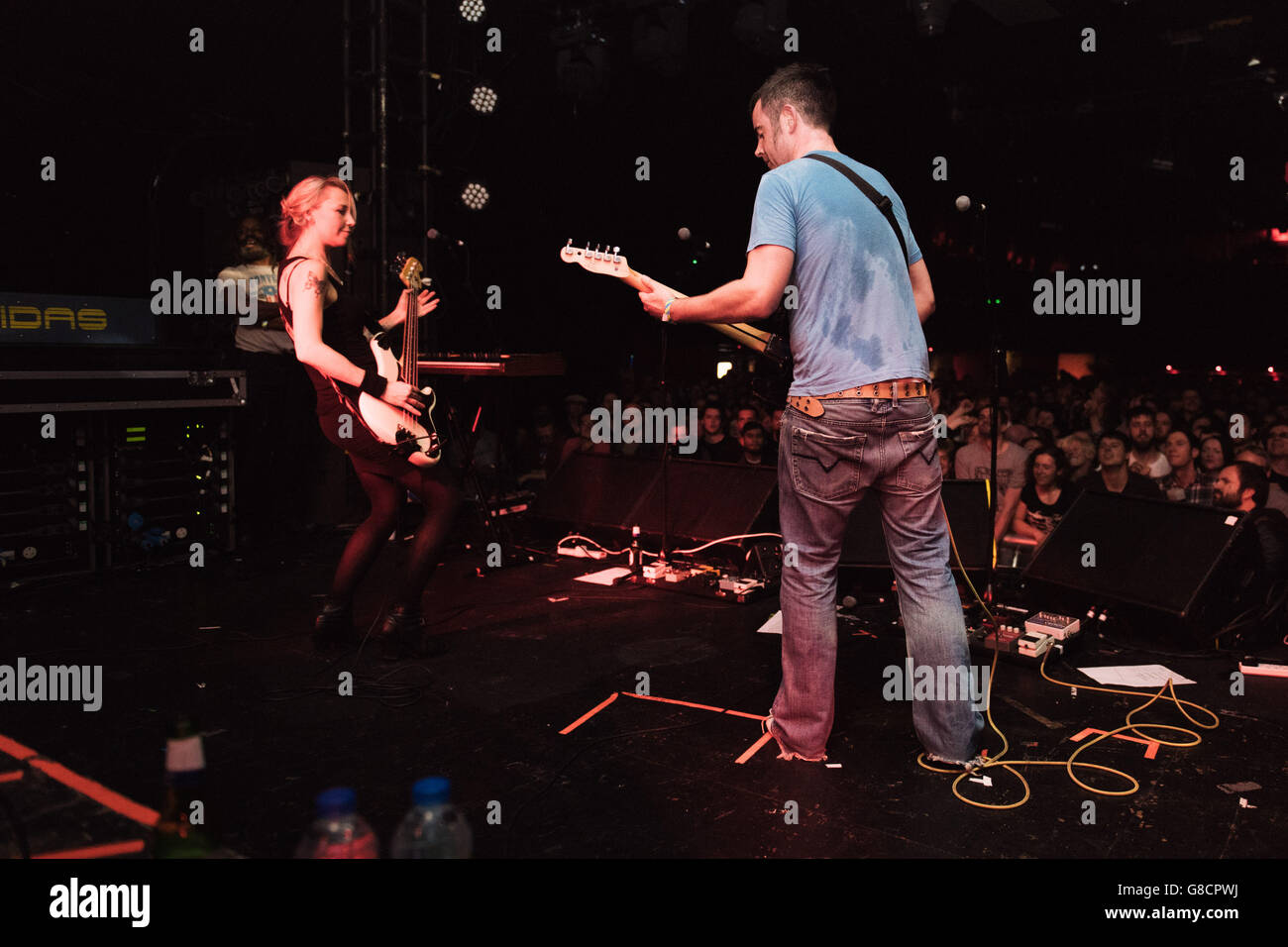 (L-R) Julia Ruzicka, Andrew "Falco" Falkous, Future Of The Left at ...