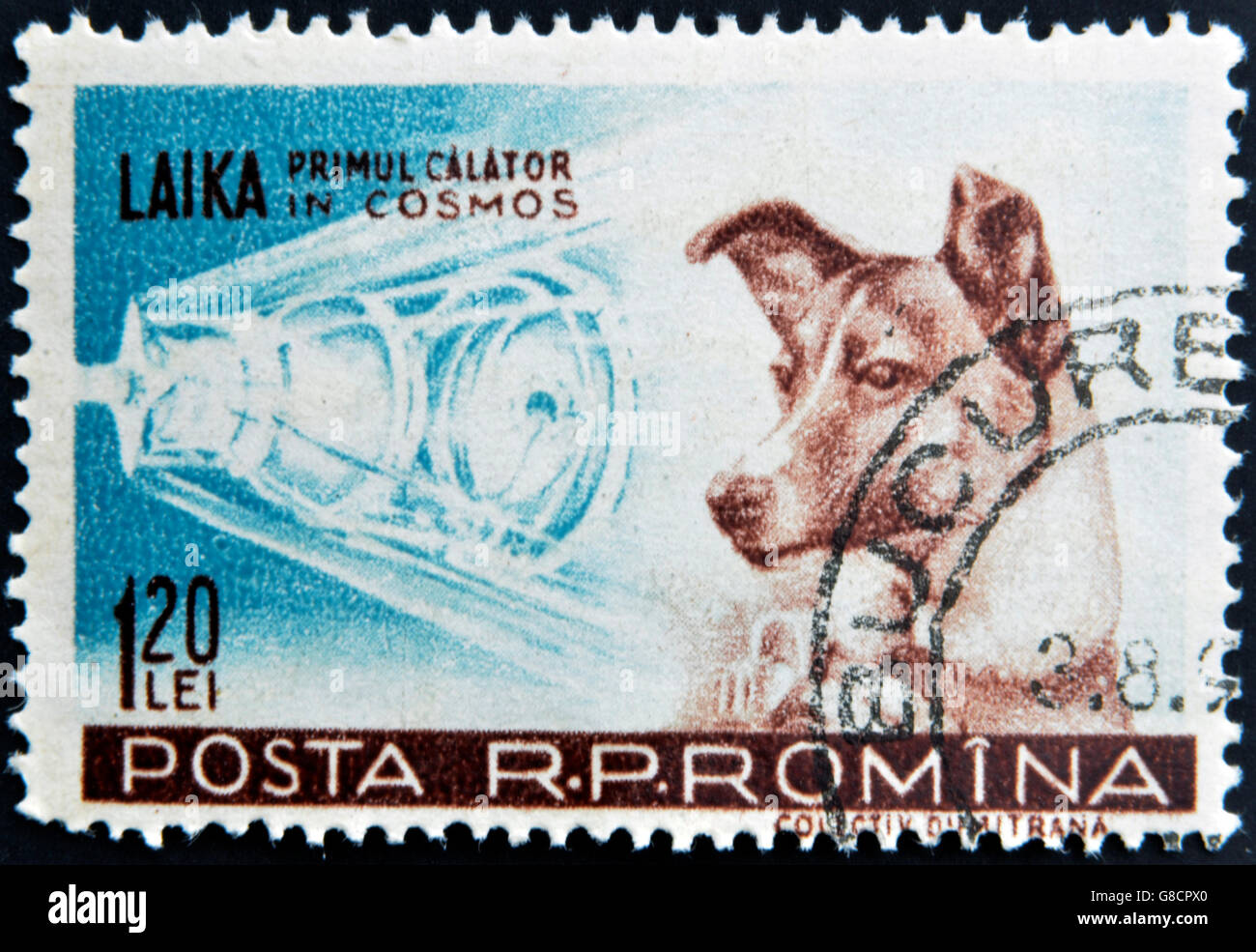 Laika Stamp