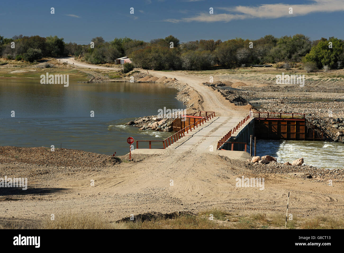 Bridge over the Orange River, South Africa Stock Photo - Alamy