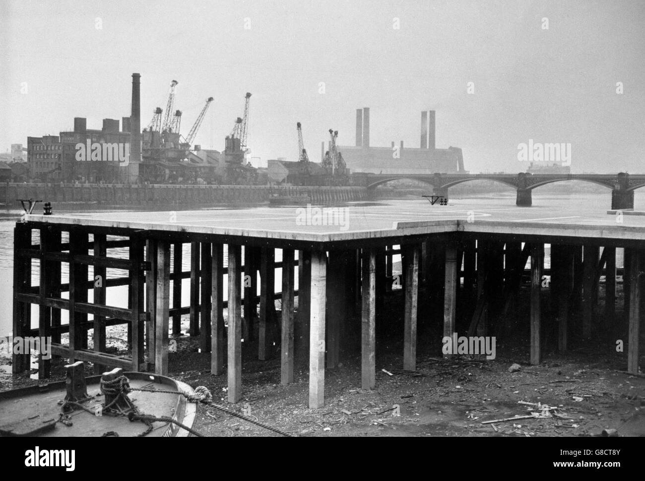 Buildings and Landmarks - New Heliport - London Stock Photo - Alamy