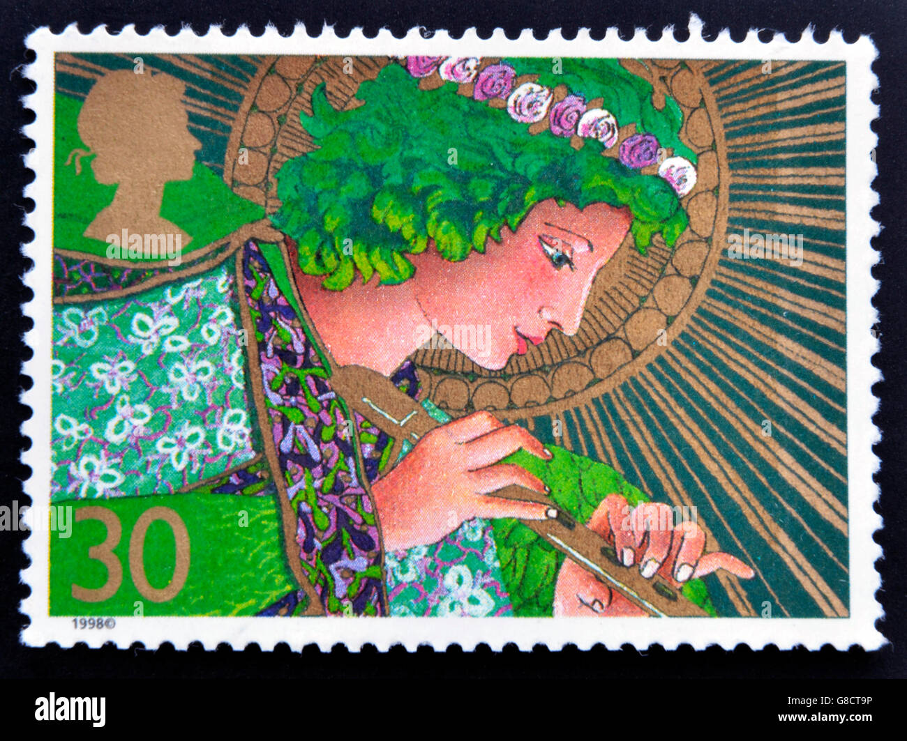 UNITED KINGDOM - CIRCA 1998: A stamp printed in Great Britain shows an ...