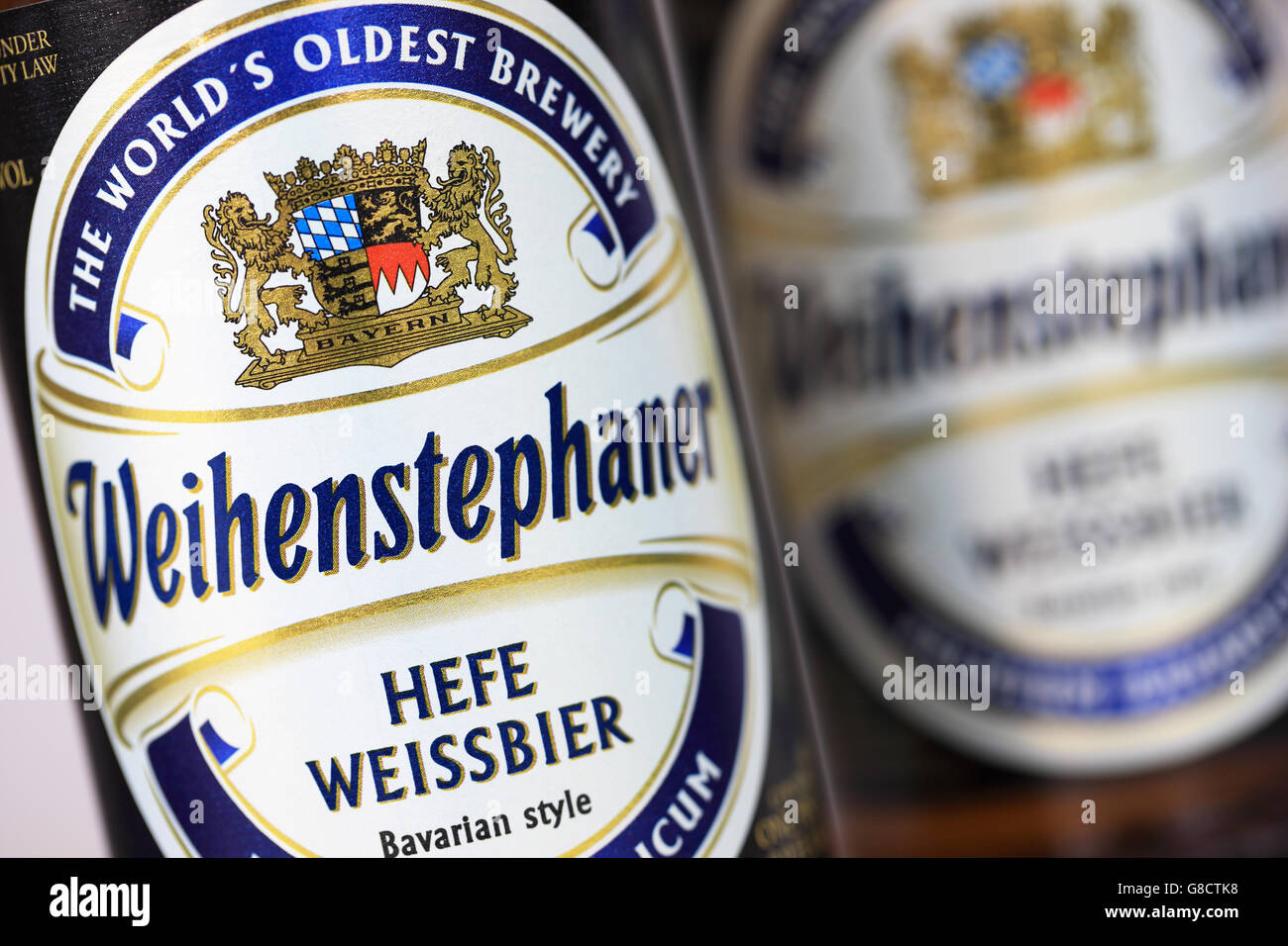 Bavarian beer Weihenstephaner from the World's Oldest Brewery in ...