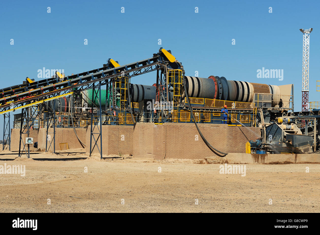 Saxendrift alluvial diamond mine hi-res stock photography and images ...