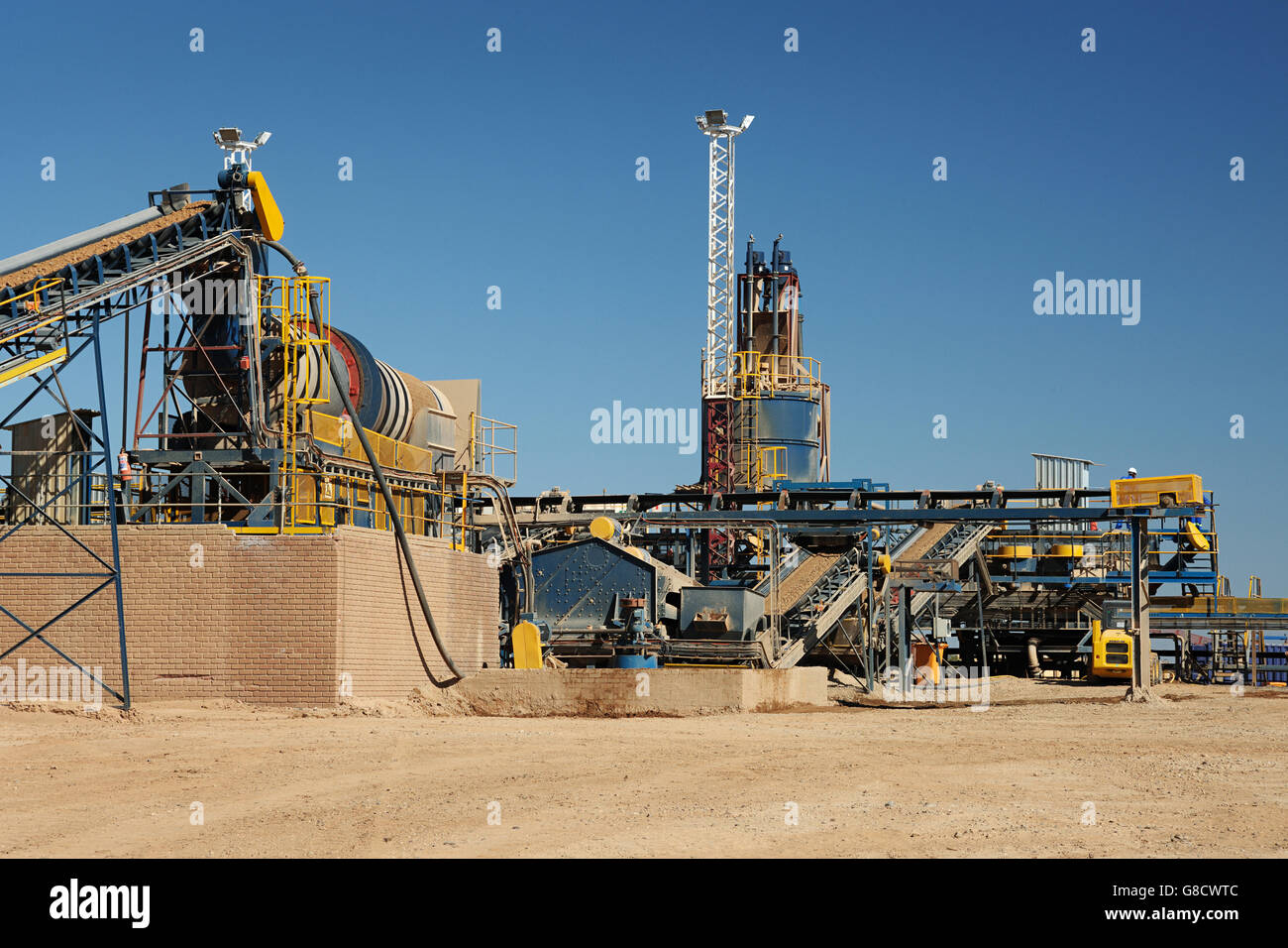 Diamond mine machinery hi-res stock photography and images - Alamy