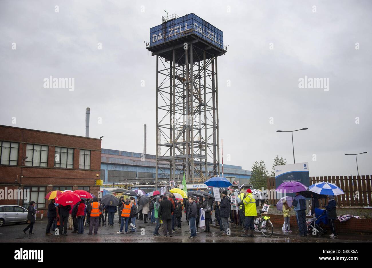 Ravenscraig steel works lanarkshire hi-res stock photography and images ...