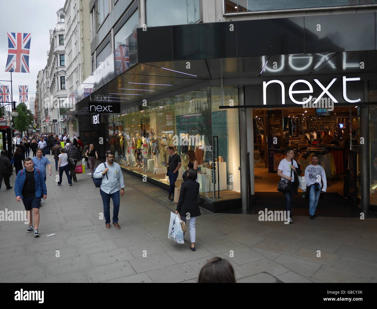 Next Retail shop Oxford Street London Stock Photo - Alamy