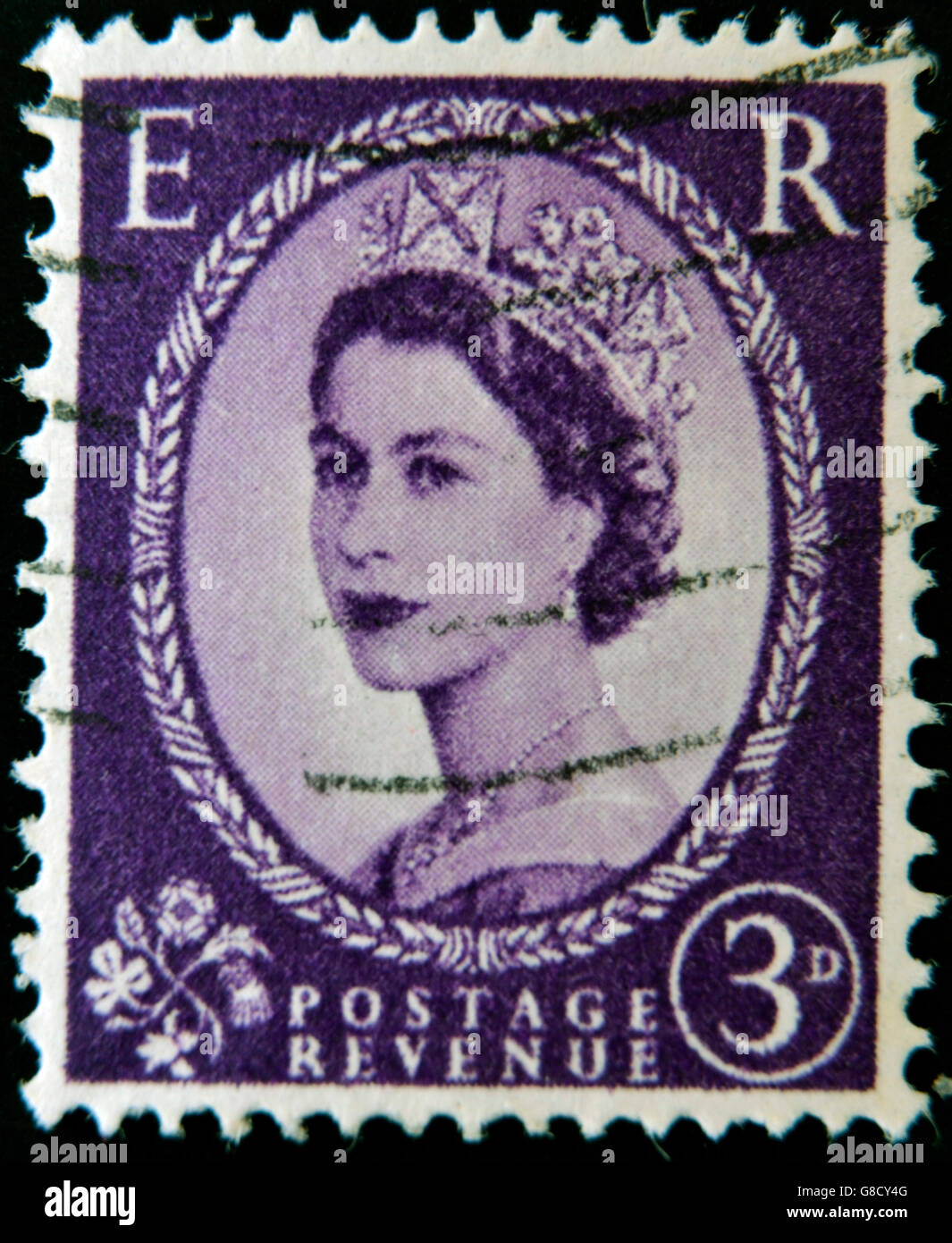 United Kingdom Circa 1952 A Postage Stamp Printed Ingreat Britain