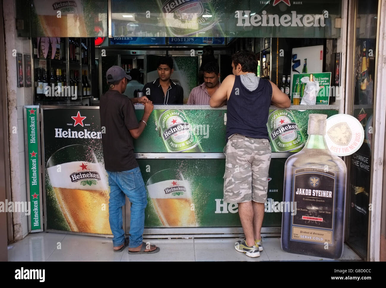 street vendors selling alcohol in bandra west, Mumbai, Maharashtra ...