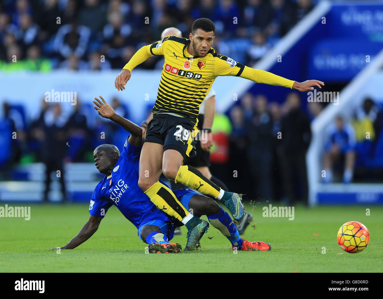 Ngolo kante leicester premier league hi-res stock photography and ...